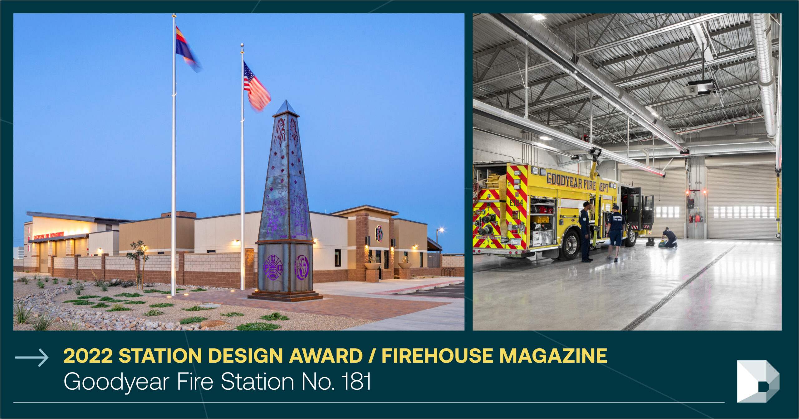 2022 Fire Station Design Award / Firehouse Magazine • DFDG Architecture