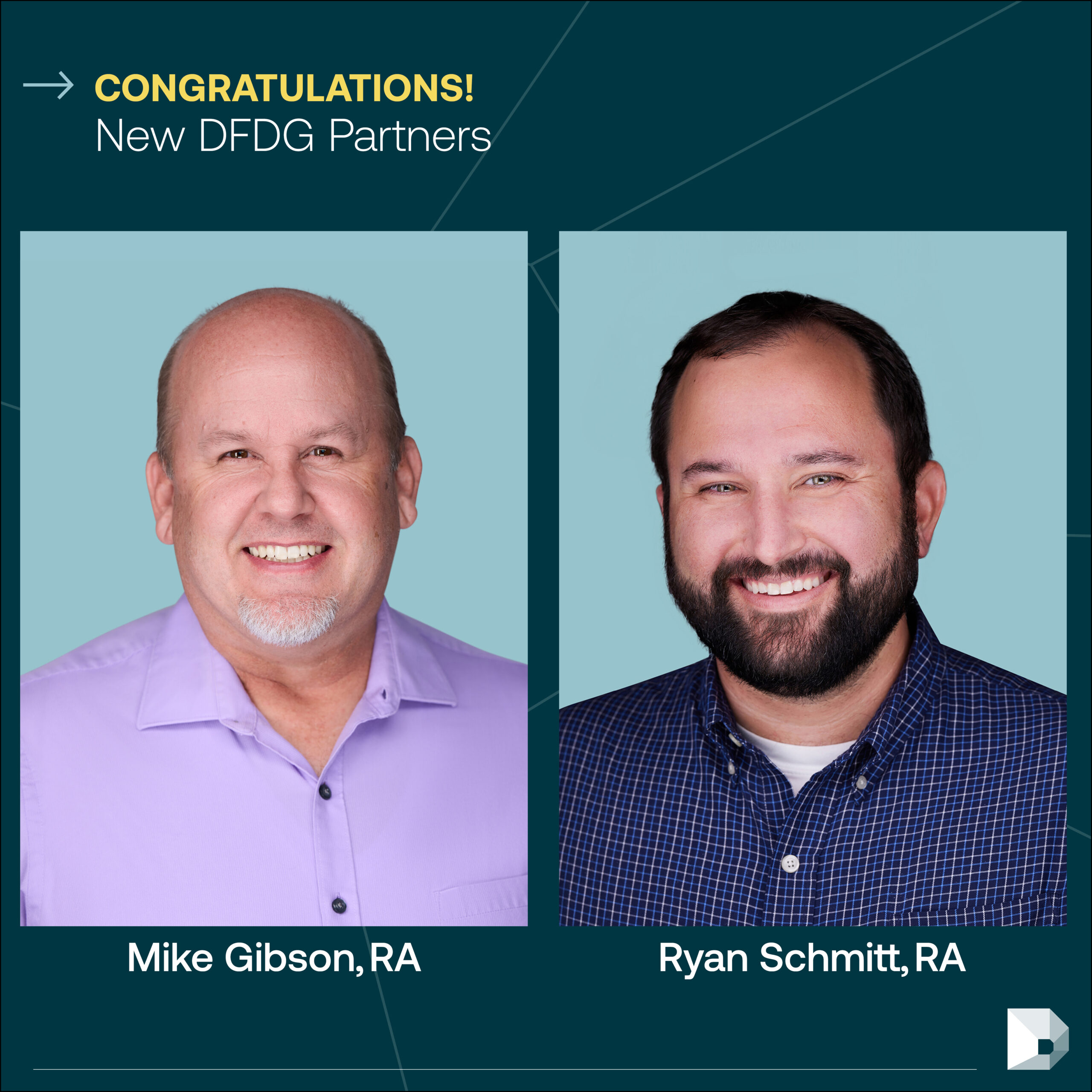 DFDG Elevates Two New Principals • DFDG Architecture